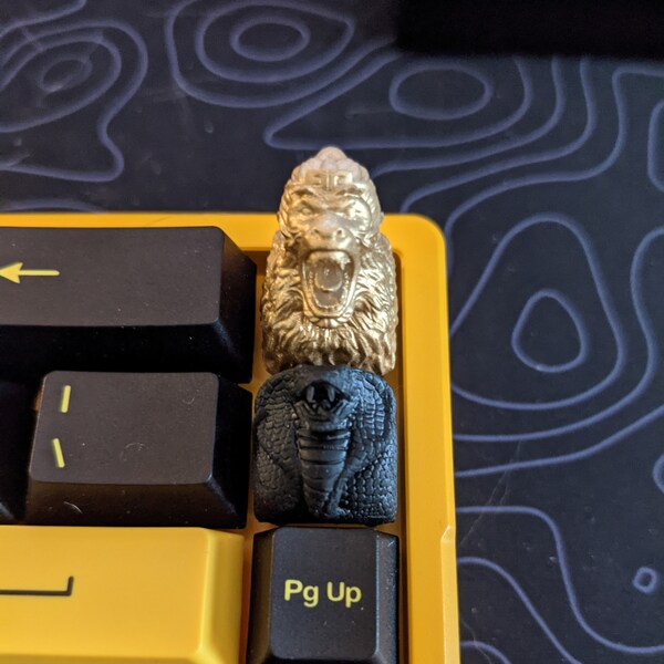 Cobra Snake Artisan Keycap Cherry MX Mechanical Gaming Keyboards - Etsy