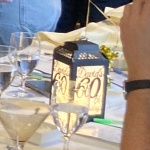 60th Birthday, 60th Birthday Decoration, Birthday Centerpieces for ...