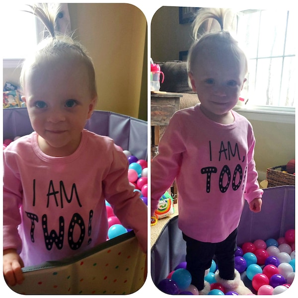 2nd Birthday Shirts | Twins Birthday Shirts | Second Birthday ...