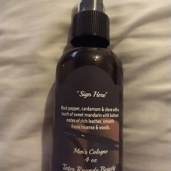 Sign Here - Men's Cologne Vegan Perfume Collection - Witch Gothic Goth ...