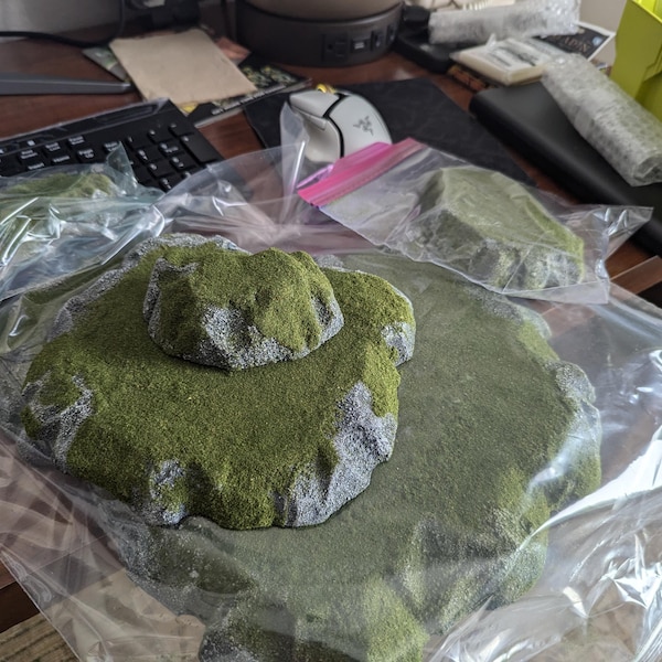 Giant Wargaming Terrain Army Display Hills, Mountain Terrain, Stackable ...