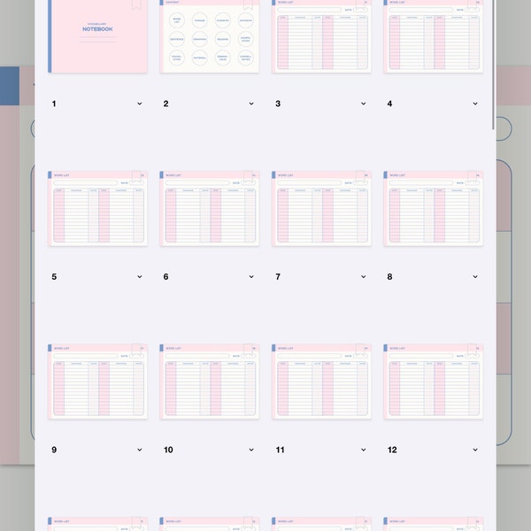 Digital Sticker Book for Goodnotes, PNG Files of Digital Stickers ...