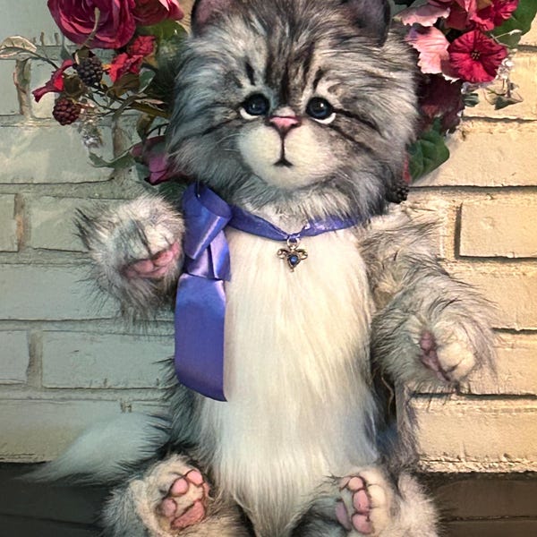 BIG REALISTIC WOLF Plushie Made to Order, Plush Toy, 3D Realistic Wolf ...
