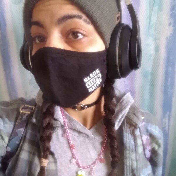 BLM Reusable Cloth Face Mask Covering, Black Lives Matter Slogan Logo 2 ...