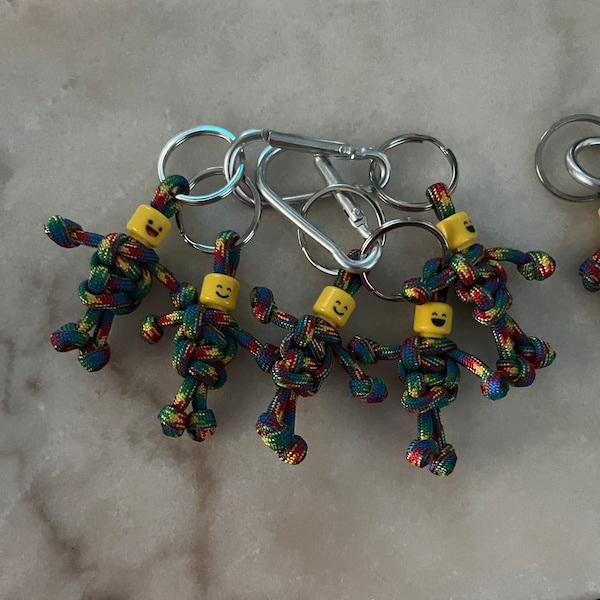 Autism Awareness Paracord Buddies Keychain - Etsy
