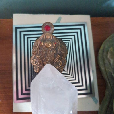 Tesseract Sacred Geometry Radionics Disc, Aetheric Pump, EMF Protection ...