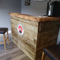 Bespoke Handmade Double Return Bar - Etsy UK