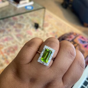 Padparadscha Engagement Ring for Women 925 Sterling Silver Padparadscha ...