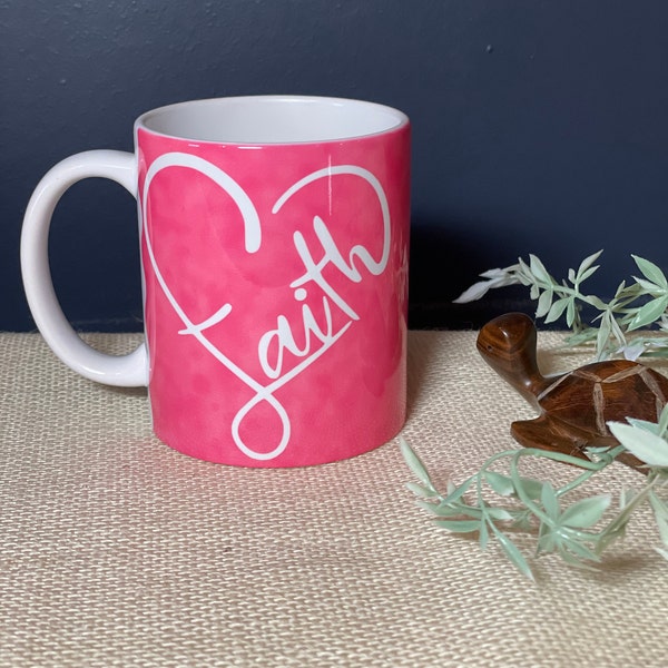 Faith With Heart SVG File - Etsy