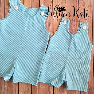 Easter Baby Boy Outfit Romper Jon Jon Pattern, Boy Overall Pattern ...