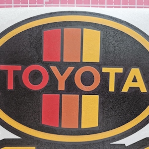 SVG File: Vintage Toyota Emblem Flag - SVG Graphic for Cricut or Vinyl ...
