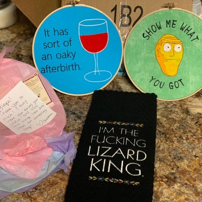 It Has Sort of an Oaky Afterbirth Hoop Art the Office Choose Your Style ...