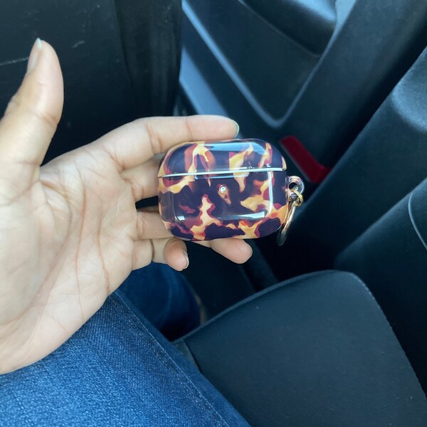 Tortoise Print AirPod Case Classic Tort Airpods Pro Hard Cover Air Pod ...
