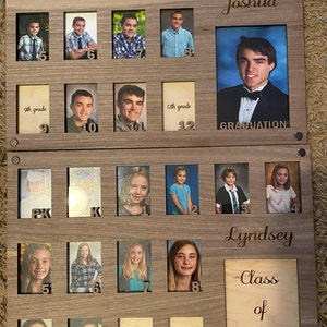 Personalized School Photo Frame - Etsy