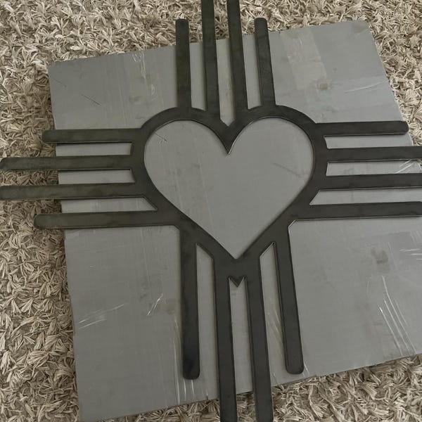 Metal Zia Sign - Wall Hanging - New Mexico - New Mexico Art - Etsy