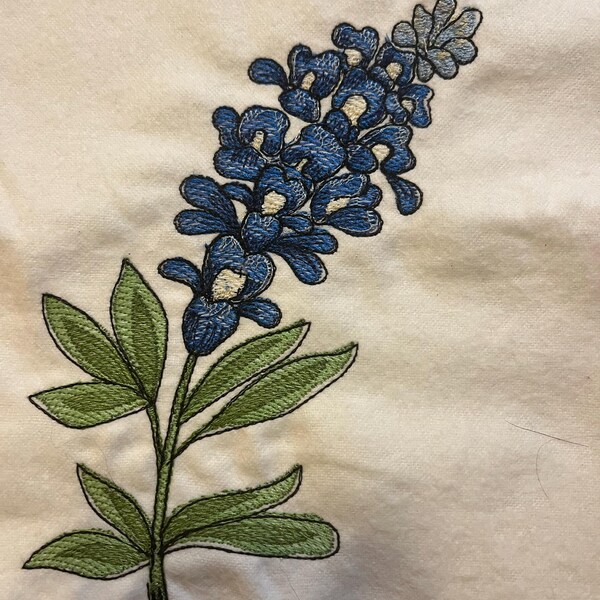 CHERRIES & BLOSSOMS BORDER Embroidery - Flowers, Cherry, Cherries ...