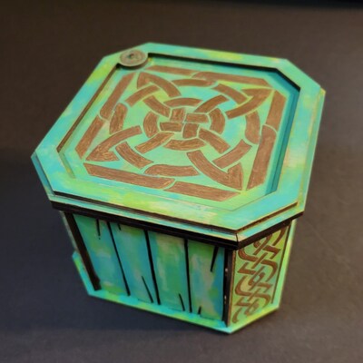 Wooden Ring Box. Laser File. Cdr, Dxf, Ai, Svg Files. Instant Download ...