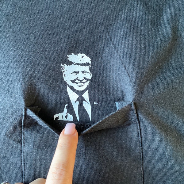 Donald Trump - Giving the Middle Finger / SVG File Clipart Vector for ...