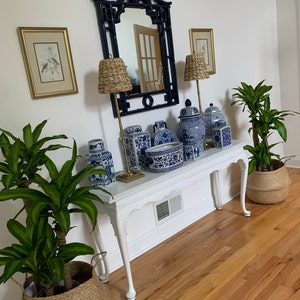 Wicker Natural Woven Storage Basket Seagrass Decorative Basket for ...