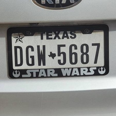 TRD Pro 3D Emblem Badge on Stainless Steel License Plate Frame W/ Bolt ...