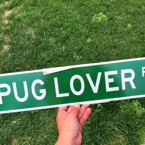 Pug Lover Gift, Pug Sign, Pug Dog, Pug Gift, Pug, Dog Lover, Pug Rescue ...