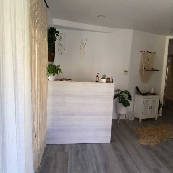 Zero Custom Reception Desk 4 Ft to 5ft - Etsy