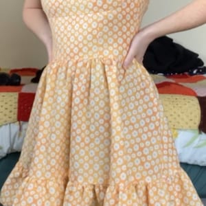 Fit and Flare Low Back Mini Dress Digital PDF Sewing Pattern // US Size ...