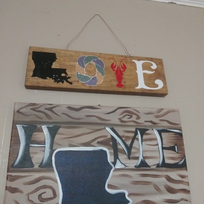 Cajun Texan Sign - Etsy
