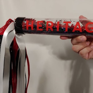 Custom Glitter/confetti-filled Spirit Stick Football Games, Cheer ...