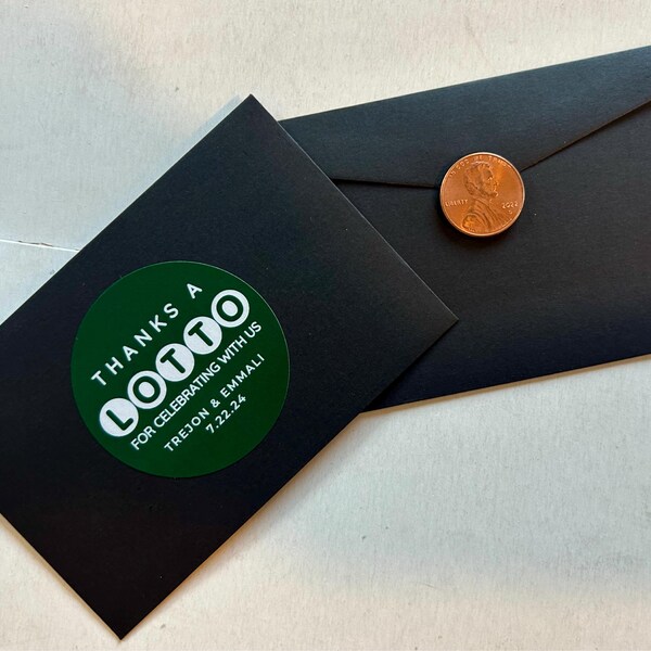 Graduation Favor Labels - 2025 Thank You Graduation Labels - Lotto ...