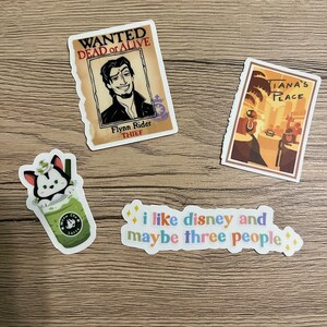 Flynn Rider Wanted Poster Transparent Stickers/ Princess Rapunzel ...