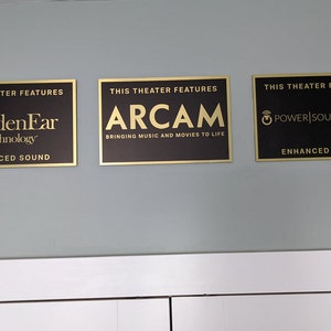 THX Home Movie Theater Sign | Etsy