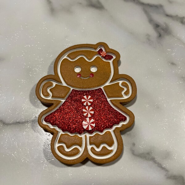 Gingerbread 4 Mini Cookie Baking Board - Etsy