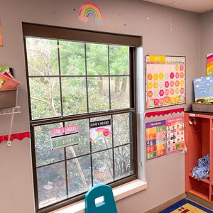 Rainbow Brights Classroom Decor Bundle, Bright Class Theme, Easy and ...