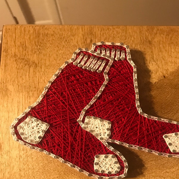 Custom Made to Order MLB Boston Red Sox's String Art - Etsy