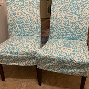 Parsons Chair Slipcover PDF Format Sewing Pattern Tutorial - Etsy