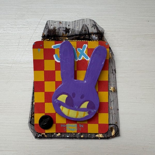 Jax Clay Pin | the Amazing Digital Circus - Etsy