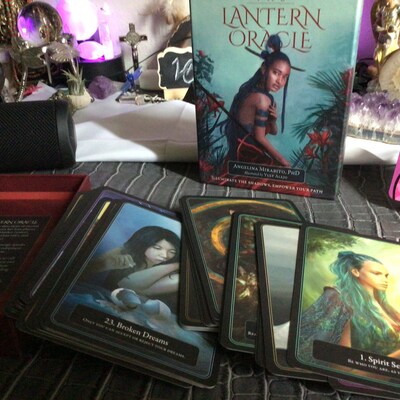 The LANTERN Oracle DECK Cards & Guidebook by Angelina Mirabito - Etsy