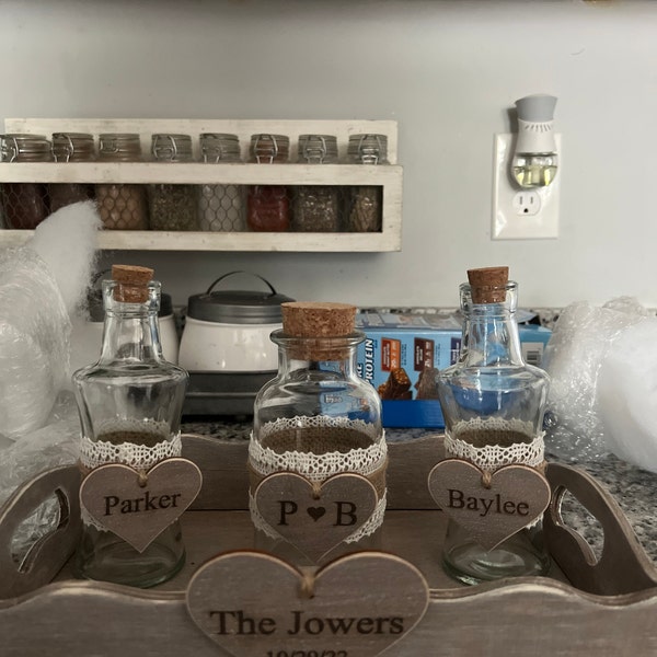 Sand Ceremony Set Wedding Unity Sand Ceremony Unity Sand Set Rustic ...