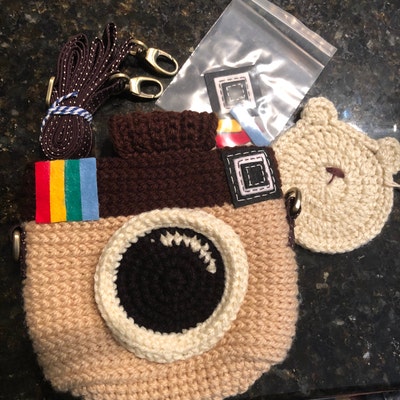 Crochet Fuji Instax Case Cutie Animal Mini 90, 70, 40, 11, 25, 9, 8 ...