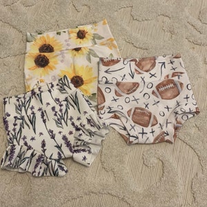 Cow Print Bummie With Fringe Jersey Knit Bummies With Ruffles | Etsy