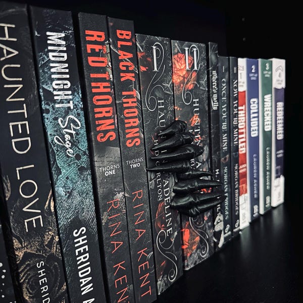 Scary Claw Book Nook / Bookshelf Decor - Etsy