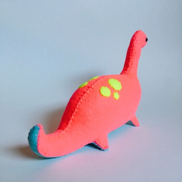 Dinosaur Plushie Pattern, PDF Sewing Pattern, T-rex Sewing Pattern ...