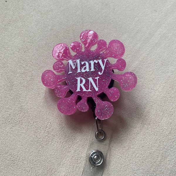 Germ Cell Badge Reel/ Keychain/ Ornament Silicone Mold - Etsy