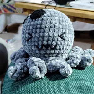 No-sew-octo Crochet Pattern Amigurumi Mini Octopus Pocket Octo - Etsy