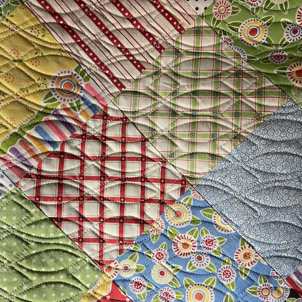 Flurries Digital Panto Design for Longarm Edge to Edge E2E Quilting ...