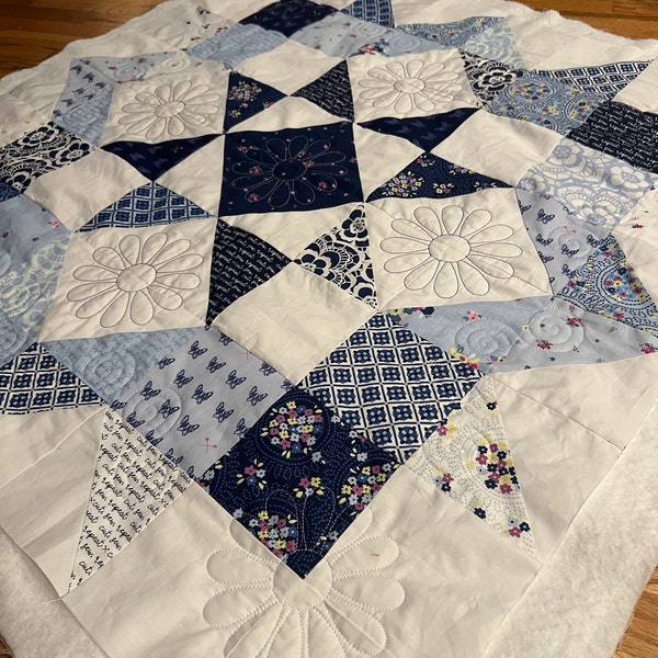 Leaf Line Border Single Run Quilt Block Machineembroidery Design. Edge ...