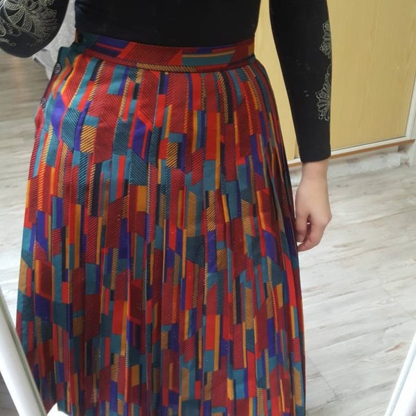 1980s Vintage Rah Rah Skirt Party Dress in Coral Pink - Etsy