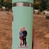 Custom Drawing Portrait Sticker Painting Style - Etsy