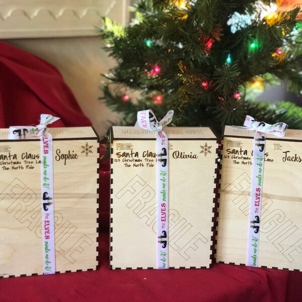 Christmas Elf Quarantine Box 1/8material ONLY DIGITAL FILE - Etsy